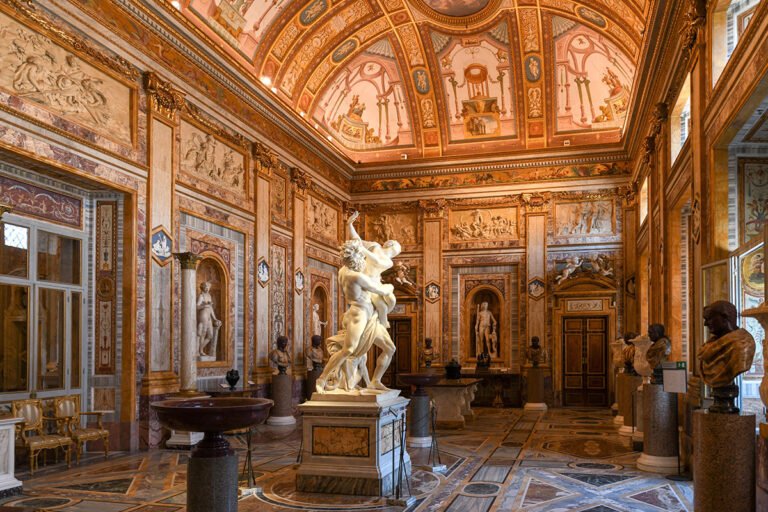 Visiting Galleria Borghese & Villa Borghese in Rome